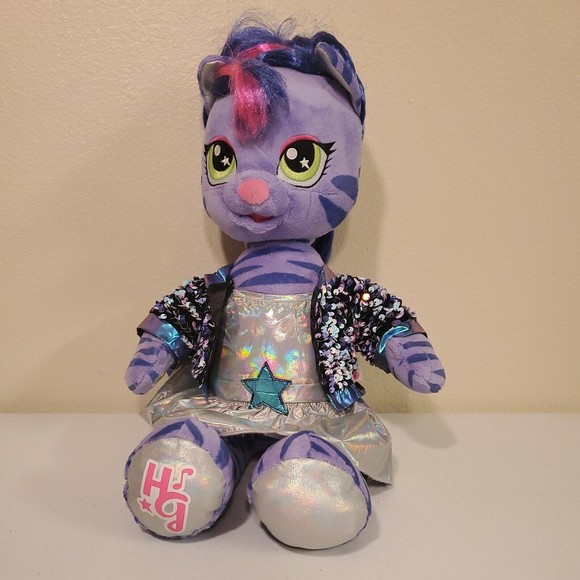 Build-A-Bear | Toys | Build A Bear Plush Honey Girls Teegan Hg Purple ...